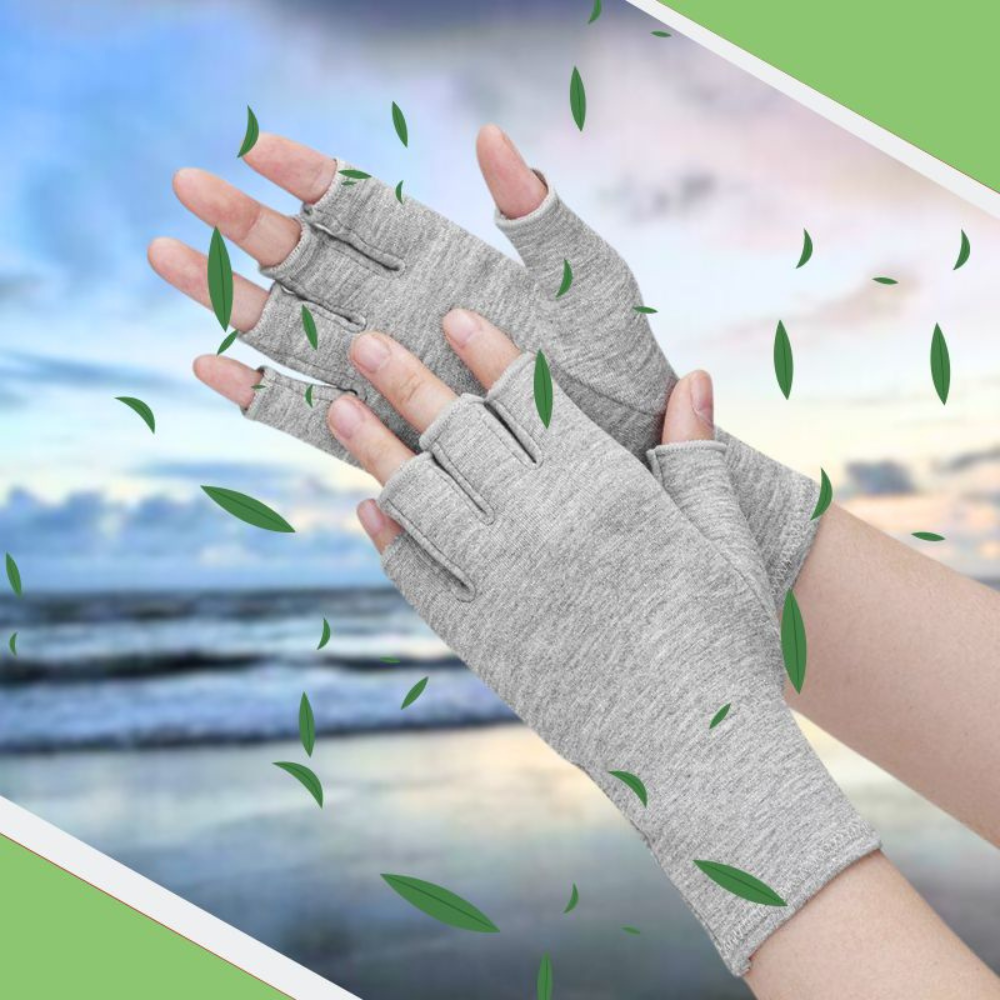 Bamboo Compression Gloves For Arthritis, Rheumatoid, And Hand Therapy ...