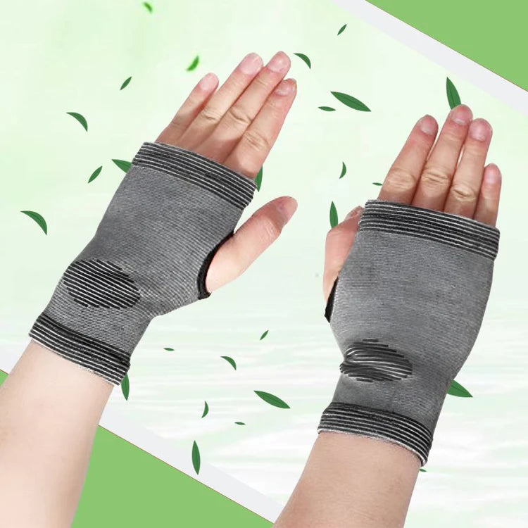 Bamboo Compression Wrist Sleeves: Enhanced Blood Circulation, Wrist ...