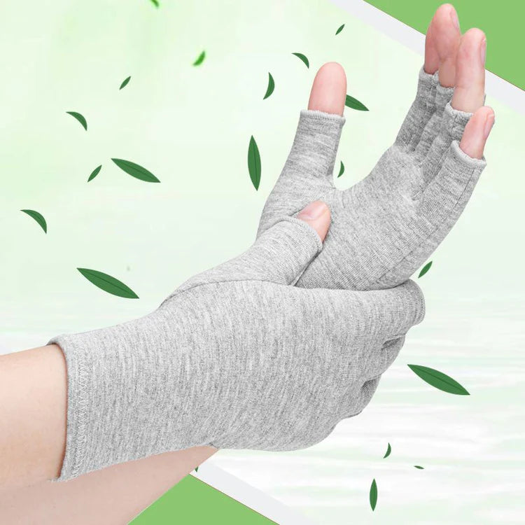 Bamboo Compression Gloves For Arthritis, Rheumatoid, And Hand Therapy ...